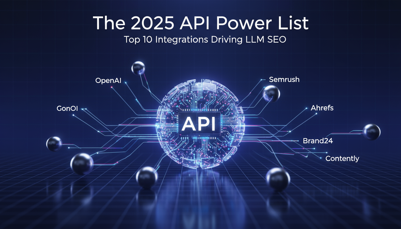 The 2025 API Power List: Top 10 Integrations Driving LLM SEO - Contently